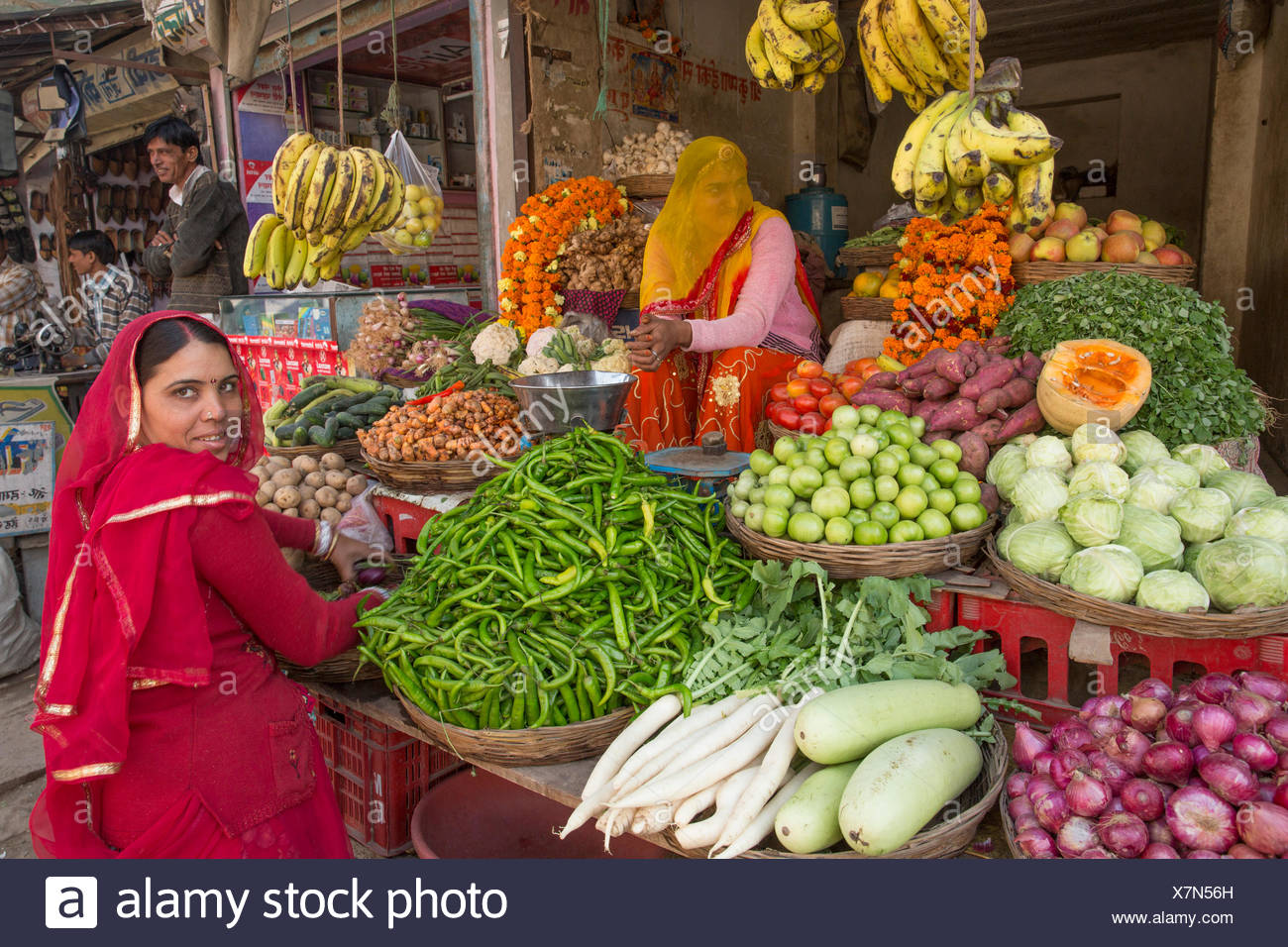 Market India Vegetables High Resolution Stock Photography and Images ...