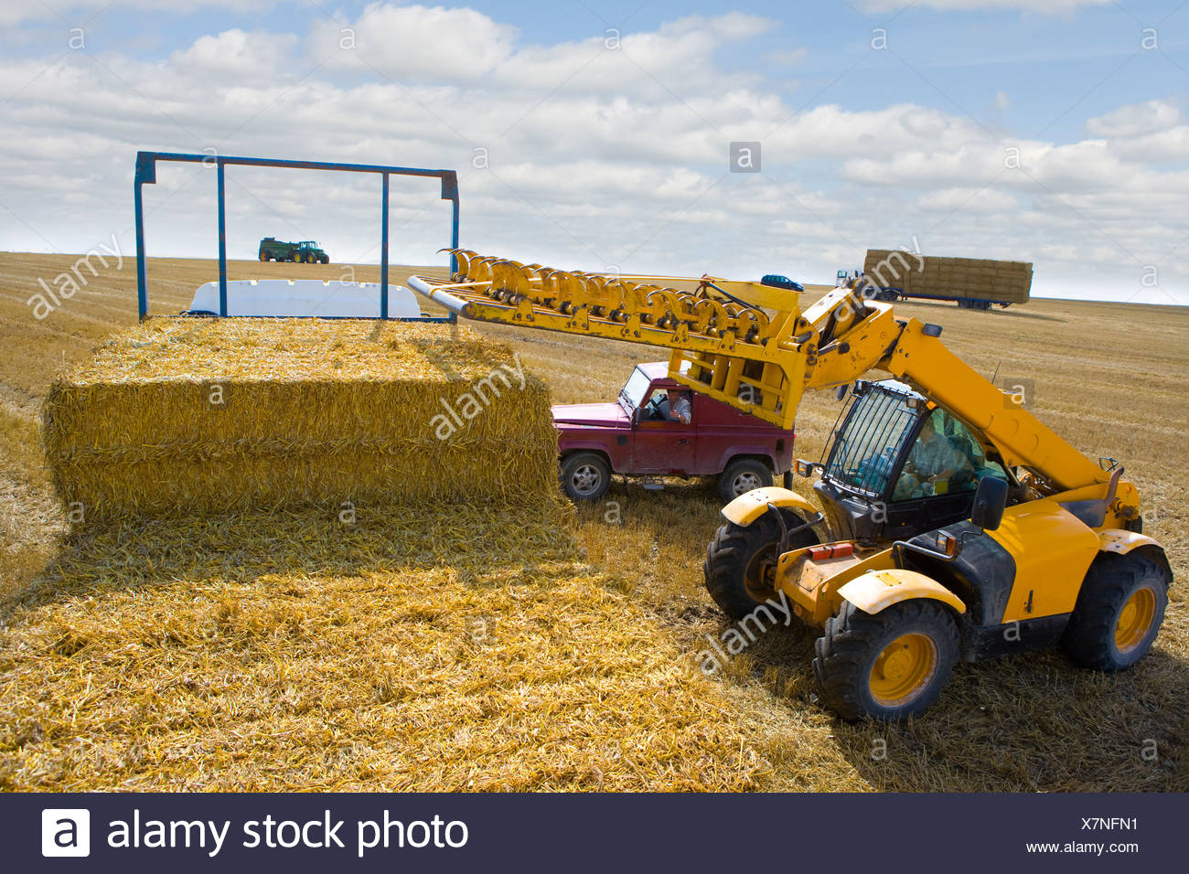 Stacking Hay Stock Photos & Stacking Hay Stock Images - Alamy