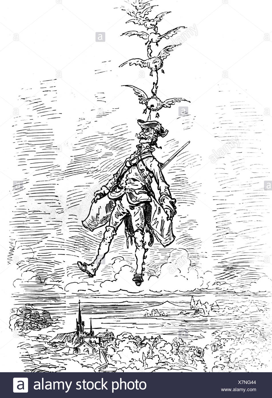 Baron Karl Friedrich Hieronymus Stock Photos & Baron Karl Friedrich ...