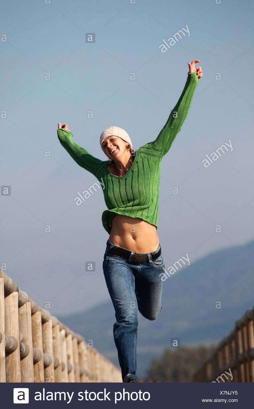 Arms Upraised High Resolution Stock Photography and Images - Alamy
