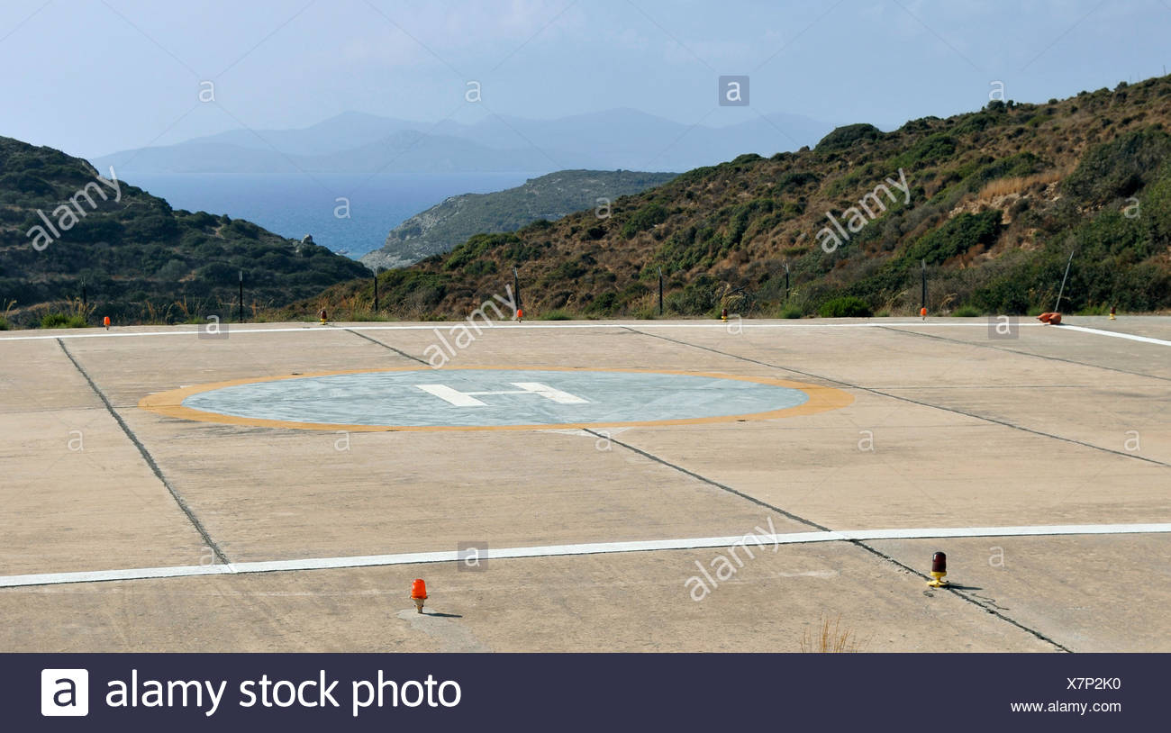 Heliport Landing Place Helipad Stock Photos & Heliport Landing Place ...