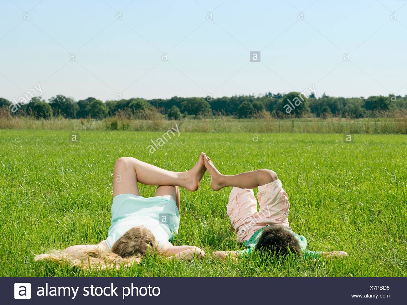 Feet Touching Head High Resolution Stock Photography and Images - Alamy