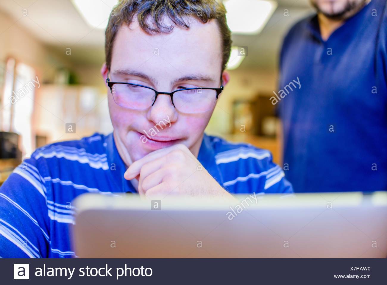Downs Syndrome Adult High Resolution Stock Photography and Images - Alamy