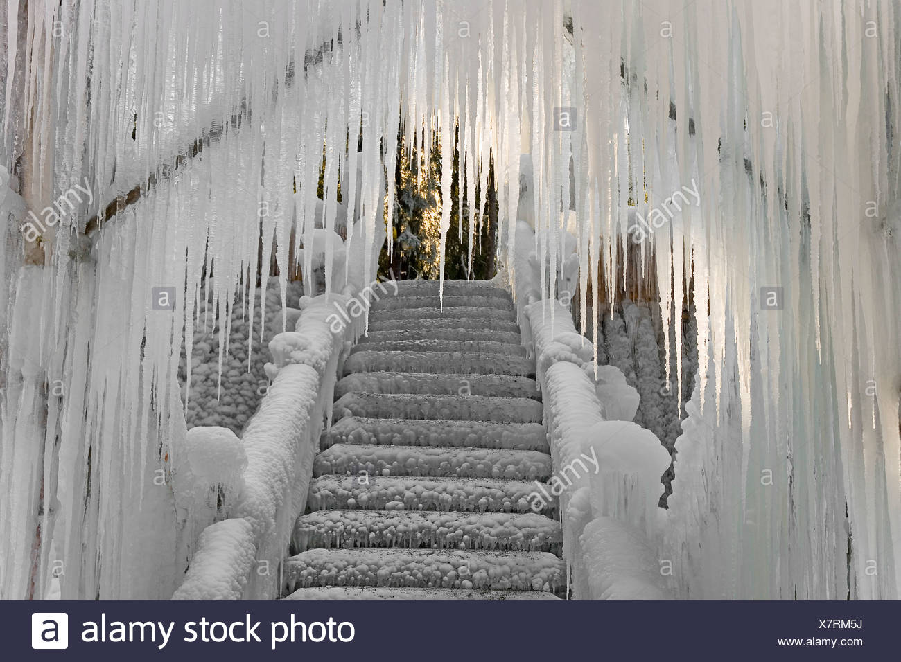 Ice Stairs Steps High Resolution Stock Photography and Images - Alamy