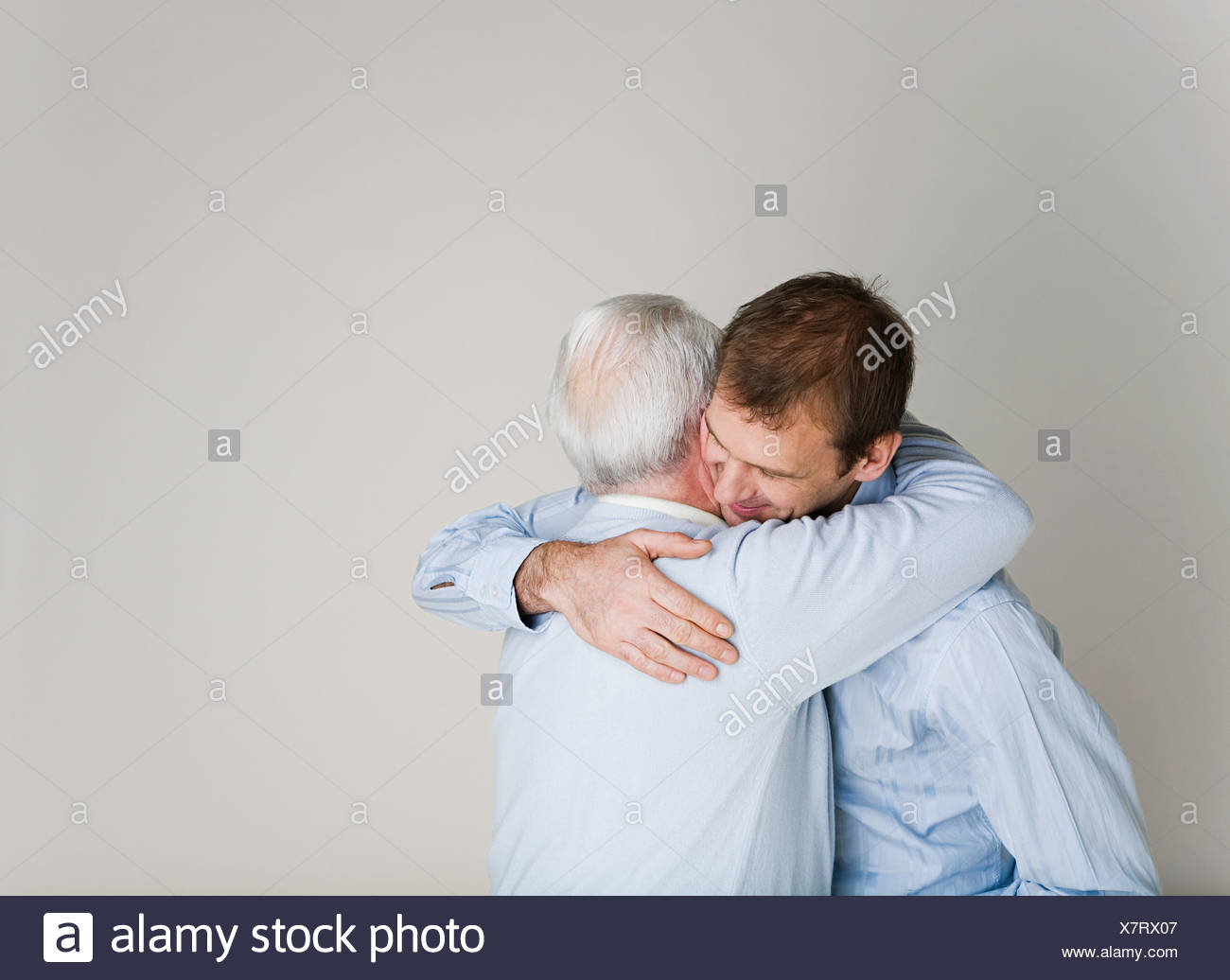 Two Old Men Hugging High Resolution Stock Photography and Images - Alamy