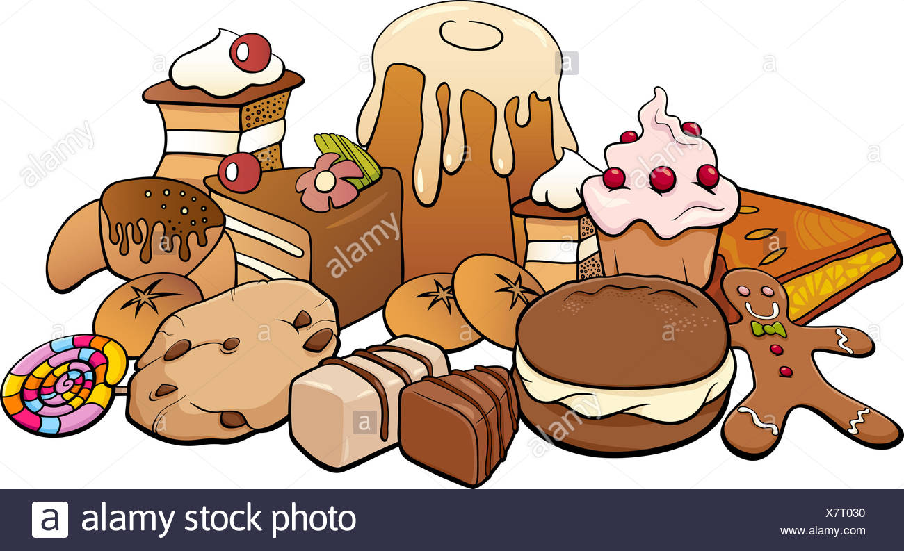 Cartoon Cakes Stock Photos & Cartoon Cakes Stock Images - Alamy