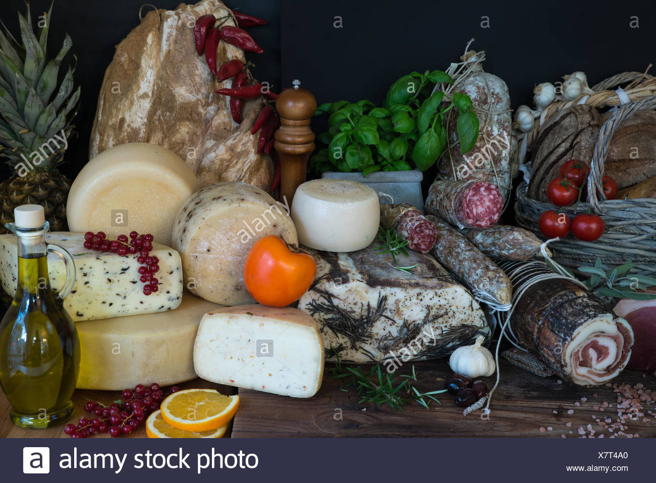 Italian Meats High Resolution Stock Photography and Images - Alamy