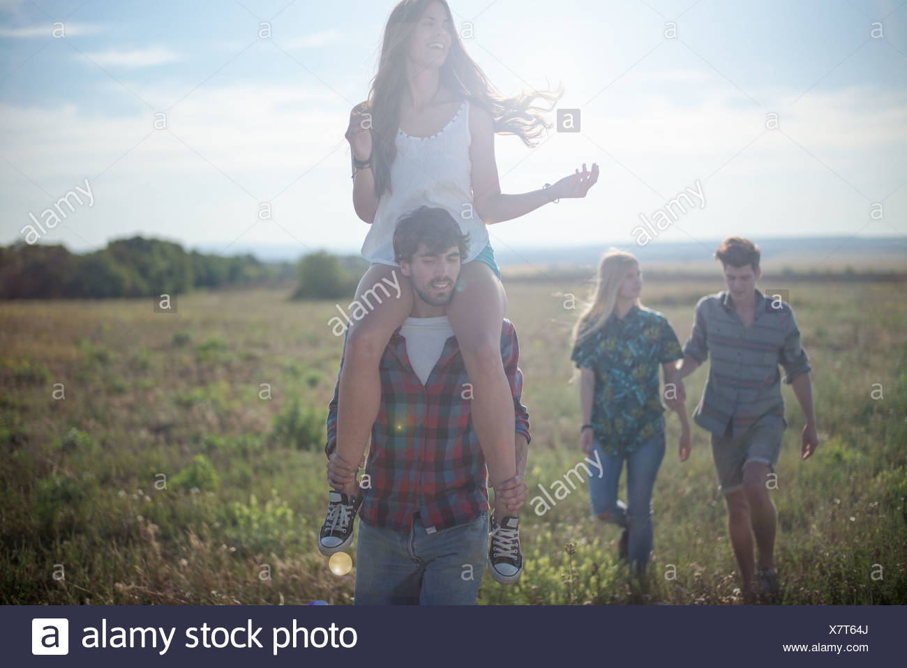 Carrying On Shoulder Stock Photos & Carrying On Shoulder Stock Images ...