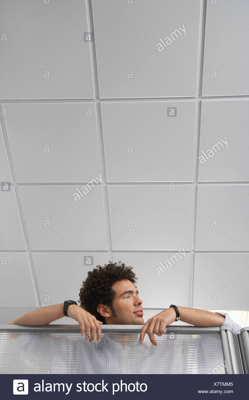 Office Cubicle Peering High Resolution Stock Photography and Images - Alamy