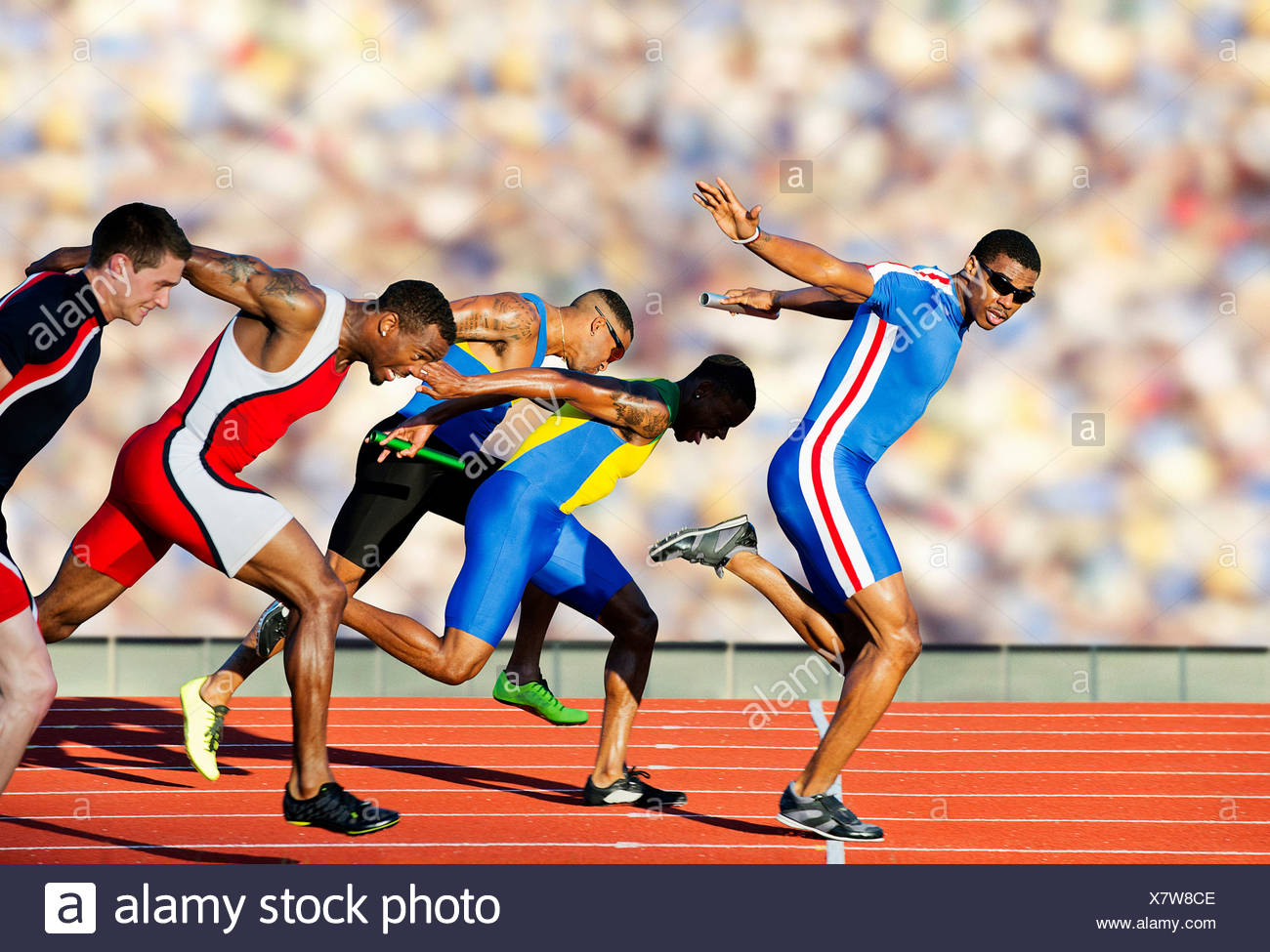 Running Relay High Resolution Stock Photography and Images - Alamy