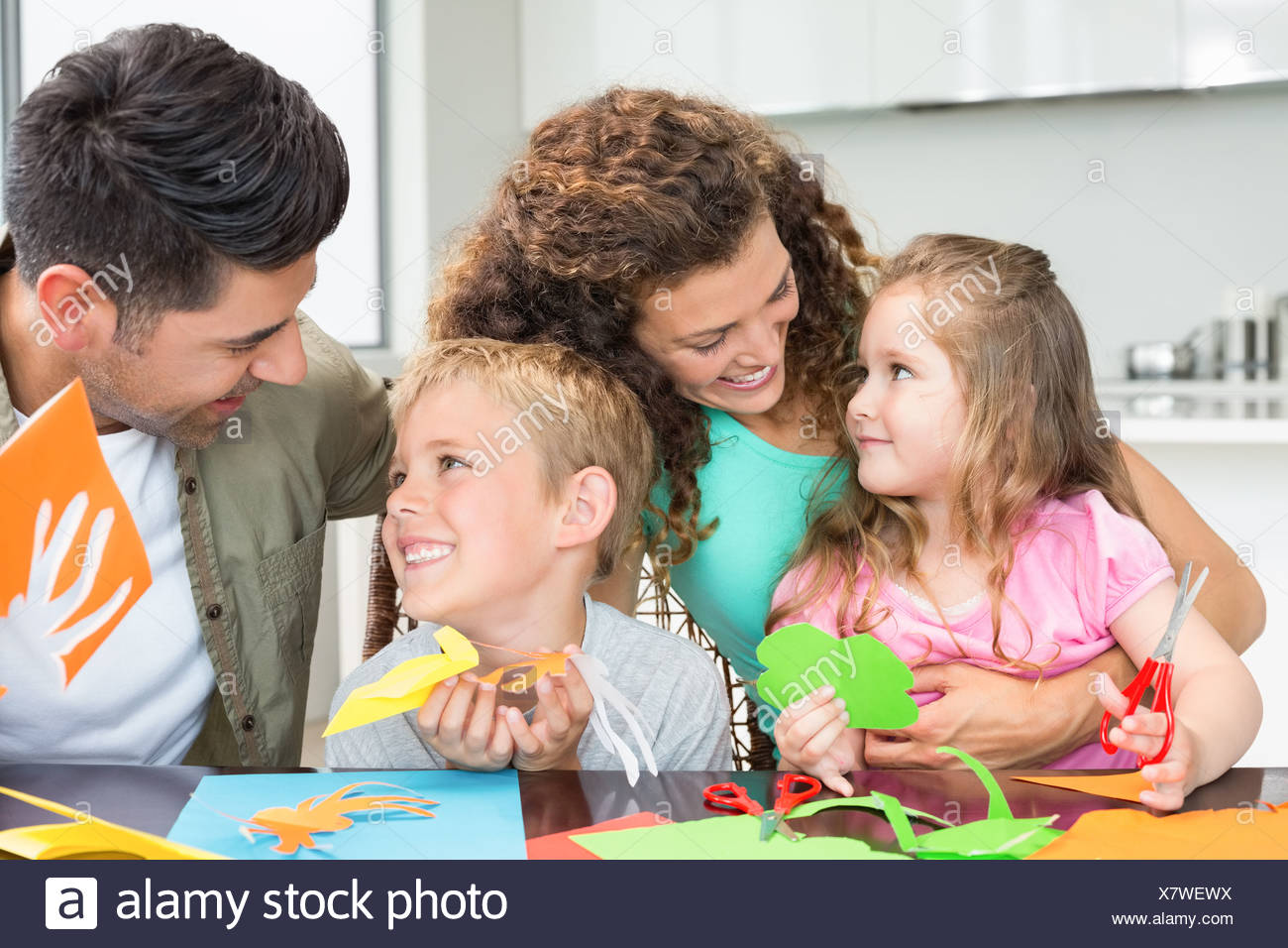 Boy Doing Crafts Stock Photos & Boy Doing Crafts Stock Images - Alamy