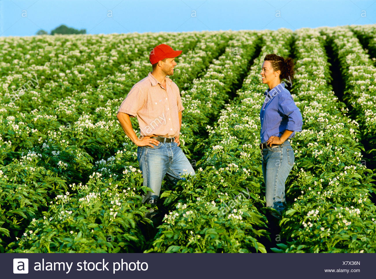 Farmer And Wife Stock Photos & Farmer And Wife Stock Images - Alamy
