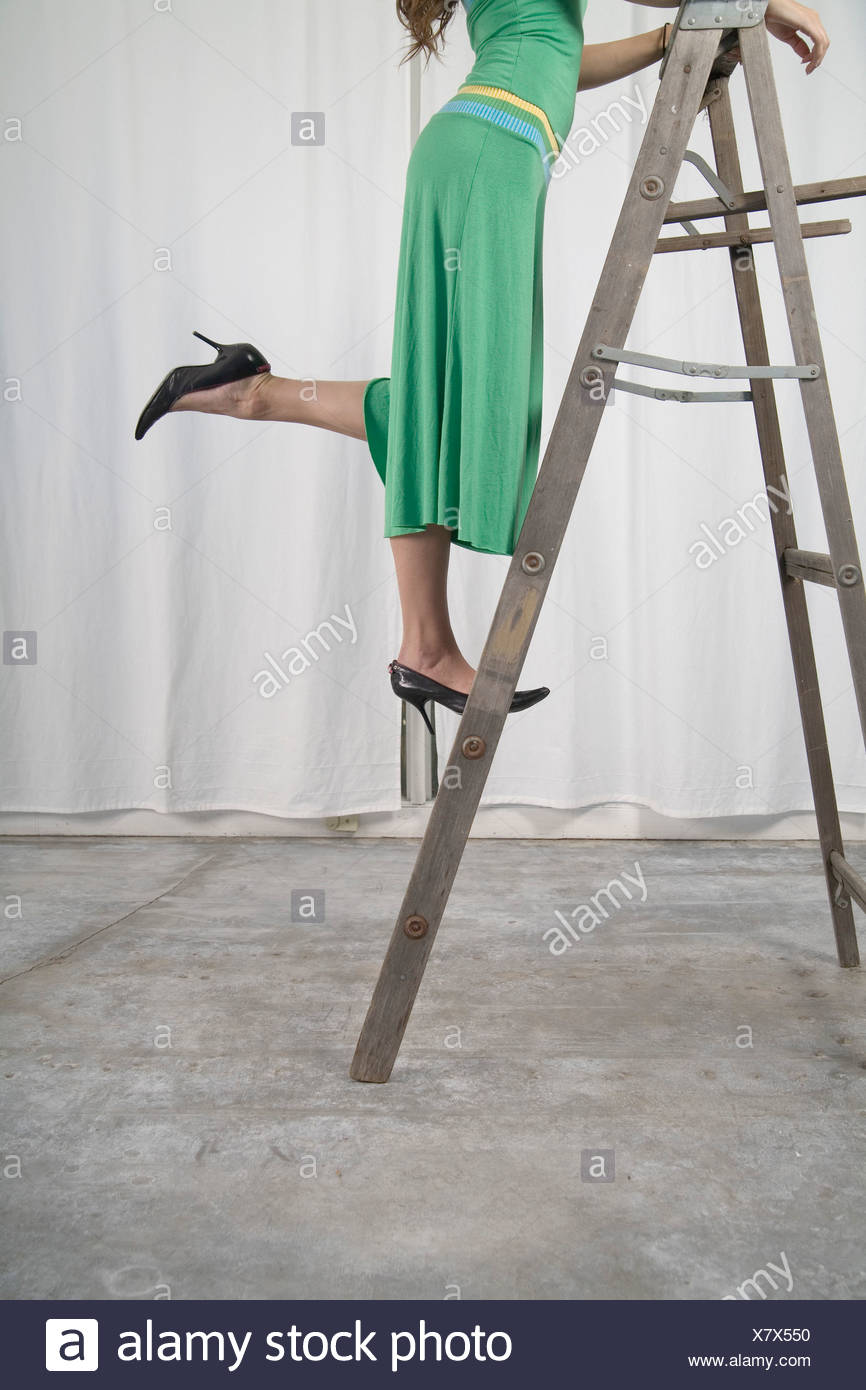 High Heels Ladder High Resolution Stock Photography and Images - Alamy