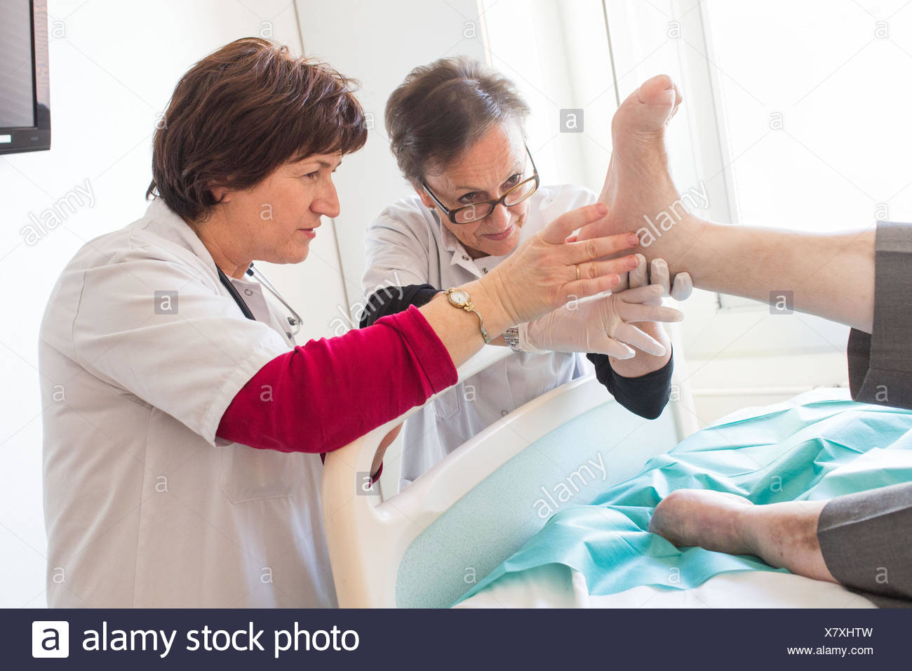Doctor Examination Foot High Resolution Stock Photography and Images ...