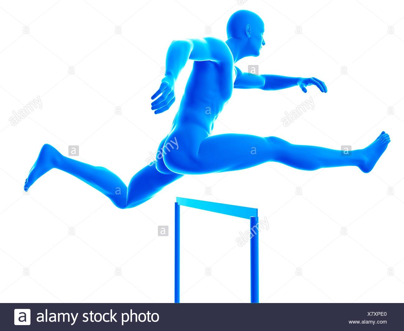 Hurdling Athletics High Resolution Stock Photography and Images - Alamy