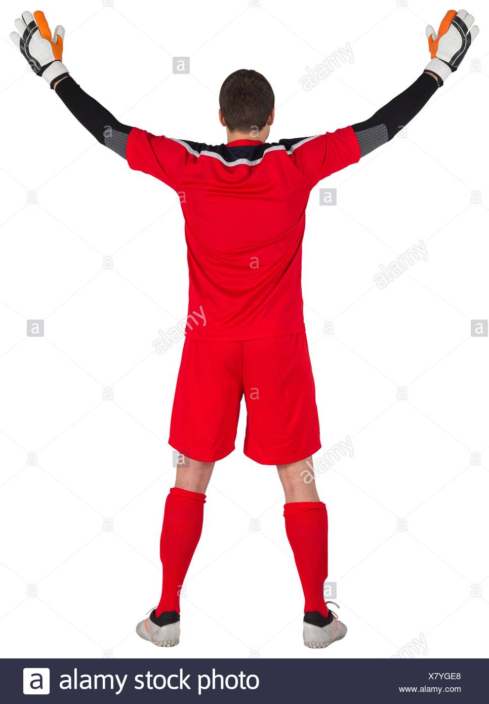 Goal Keeper Cut Out Stock Images & Pictures - Alamy