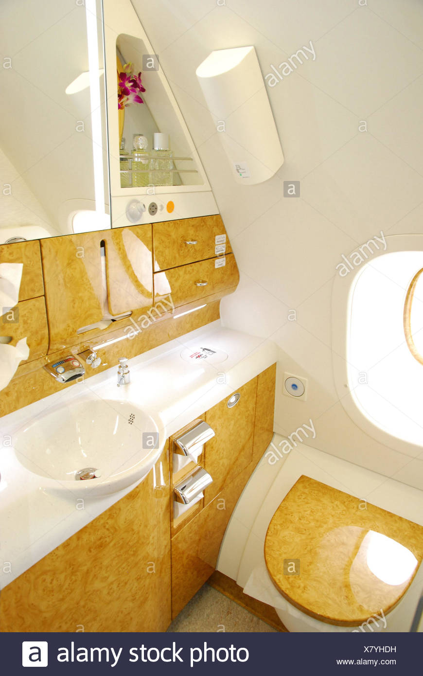 Airplane Toilet Wc High Resolution Stock Photography and Images - Alamy