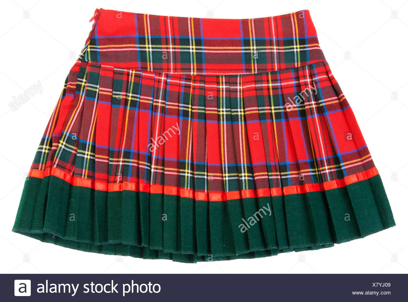 Plaid Mini Skirt High Resolution Stock Photography and Images - Alamy