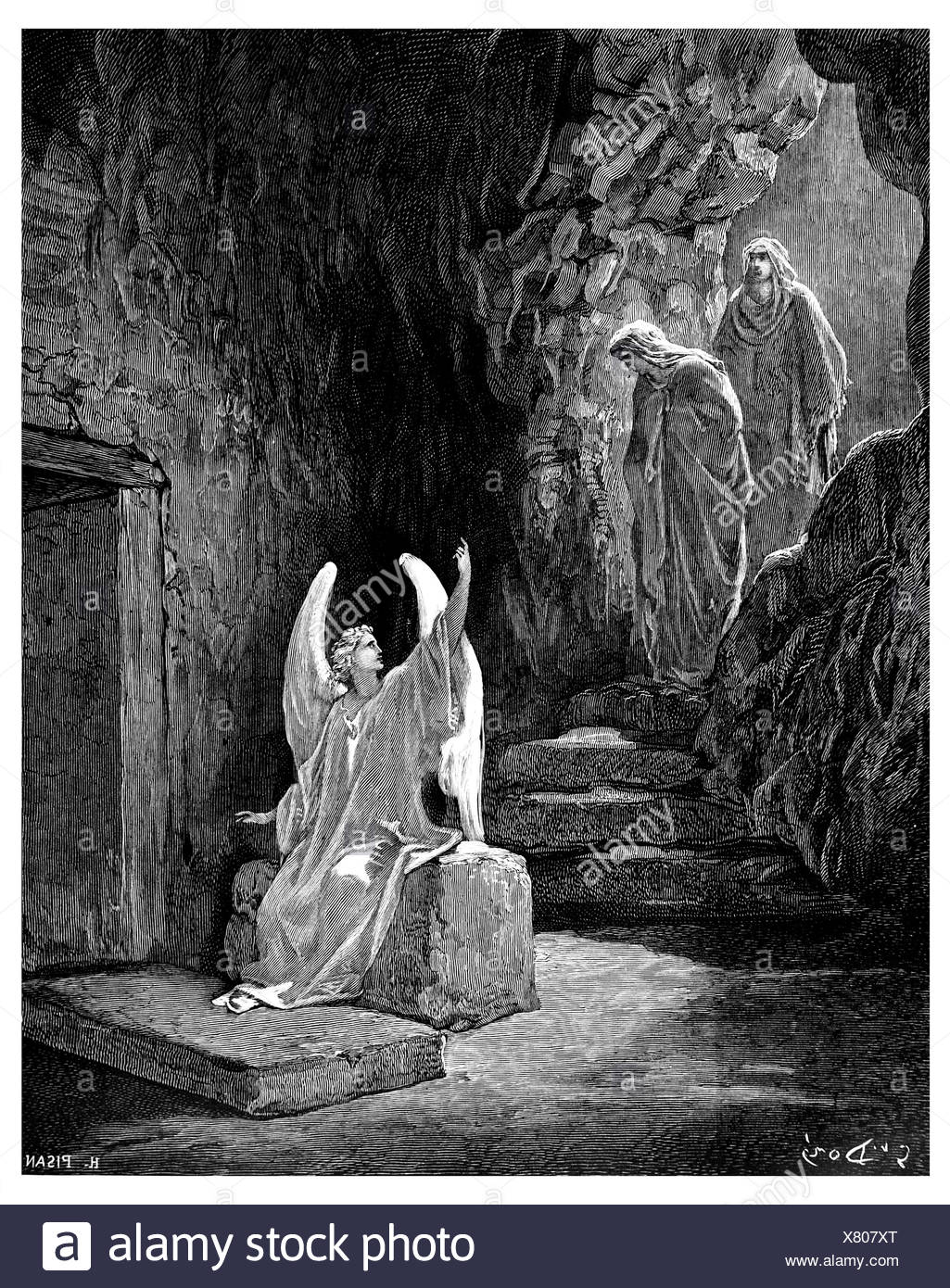 Empty Tomb Jesus Black and White Stock Photos & Images - Alamy