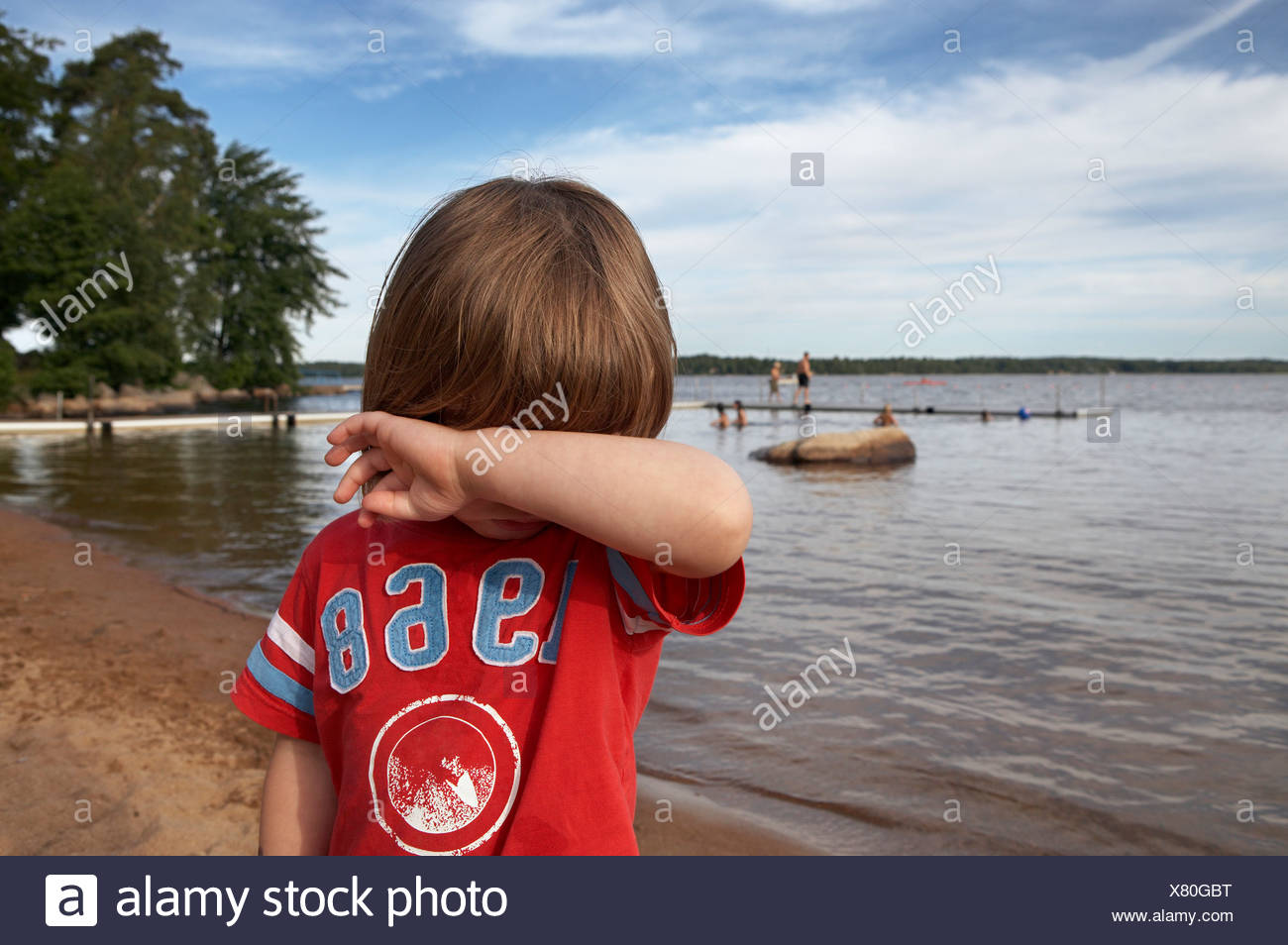Crying Kid Beach High Resolution Stock Photography and Images - Alamy