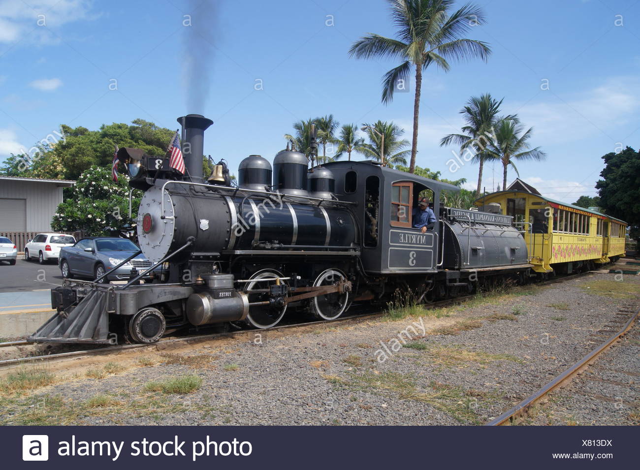 Lahaina Sugar Cane Train Maui High Resolution Stock Photography and ...
