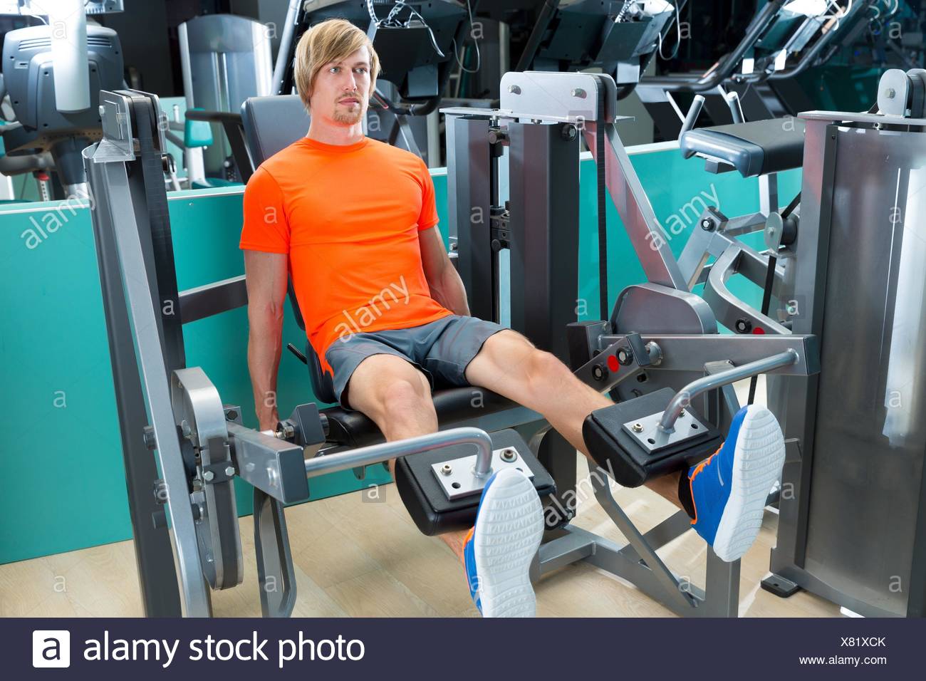 Leg Extension Machine High Resolution Stock Photography and Images - Alamy
