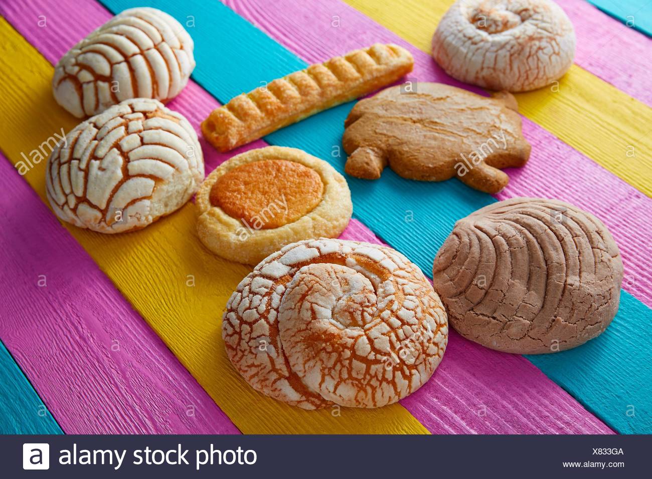 Concha Bread High Resolution Stock Photography and Images - Alamy