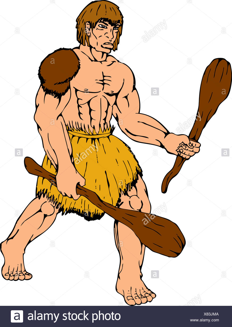 Cartoon Caveman High Resolution Stock Photography and Images - Alamy