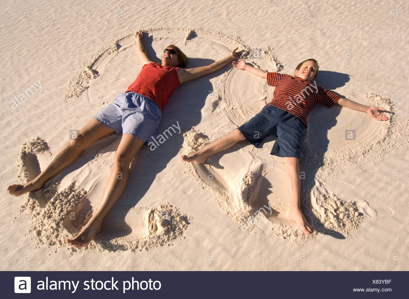 Sand Angel High Resolution Stock Photography and Images - Alamy