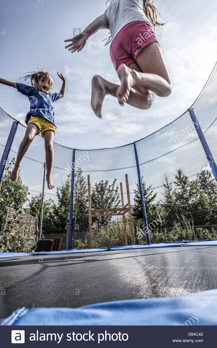 Sports Trampoline Stock Photos & Sports Trampoline Stock Images - Alamy