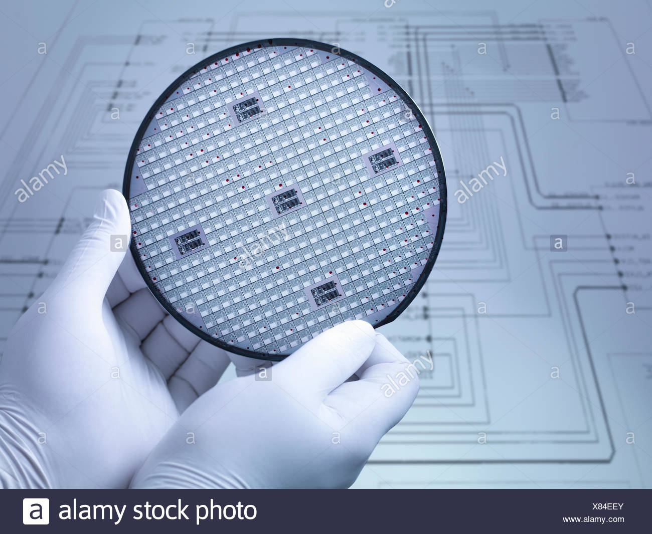 Semiconductor Wafer Stock Photos & Semiconductor Wafer Stock Images - Alamy