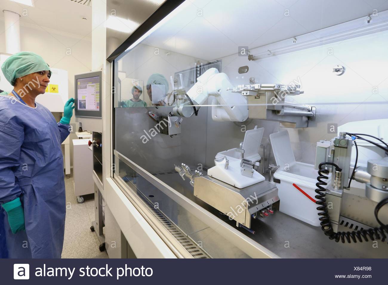 Preparation Cytostatic Chemotherapy Pharmacy Stock Photos & Preparation ...