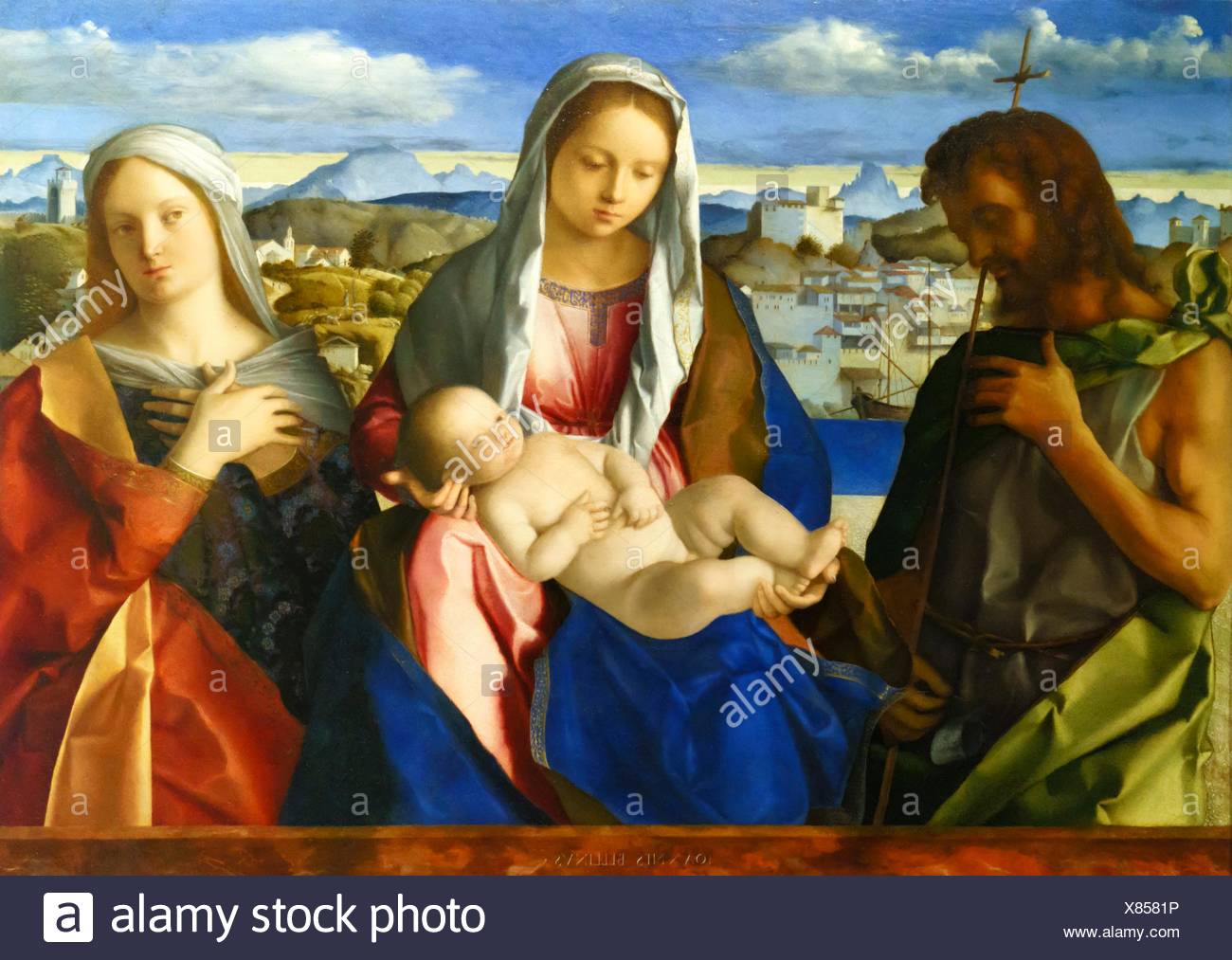Giovanni Madonna And Child With St John The Baptist High Resolution ...