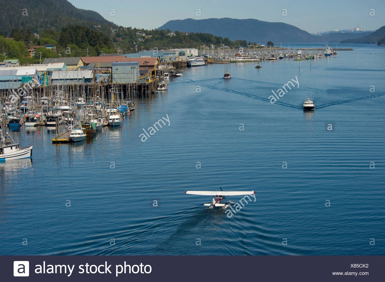 Sitka Aerial High Resolution Stock Photography and Images - Alamy
