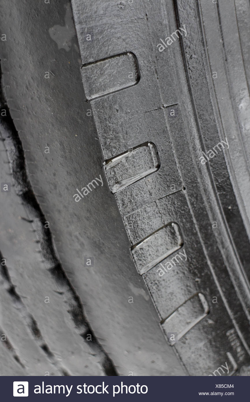 Car Tire Tread Worn High Resolution Stock Photography and Images - Alamy