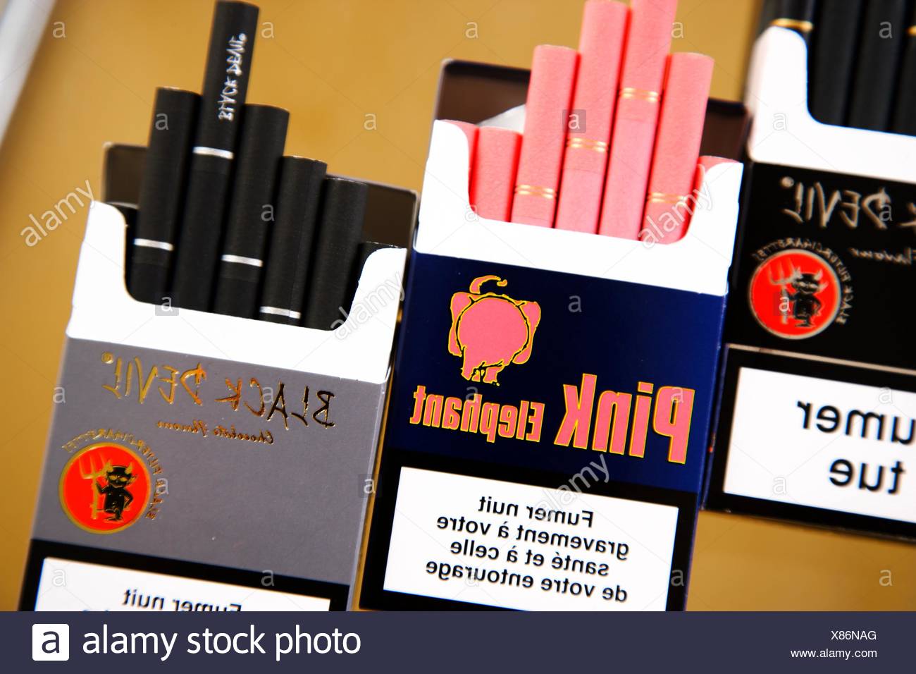 Chocolate Cigarettes High Resolution Stock Photography and Images - Alamy