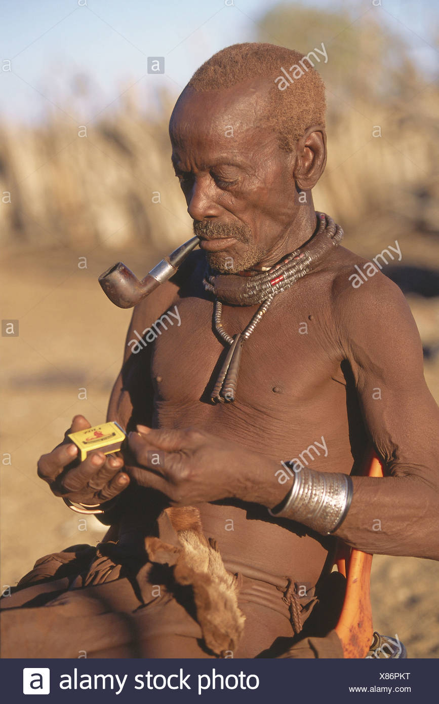 Himba Tribal Chief Stock Photos & Himba Tribal Chief Stock Images - Alamy