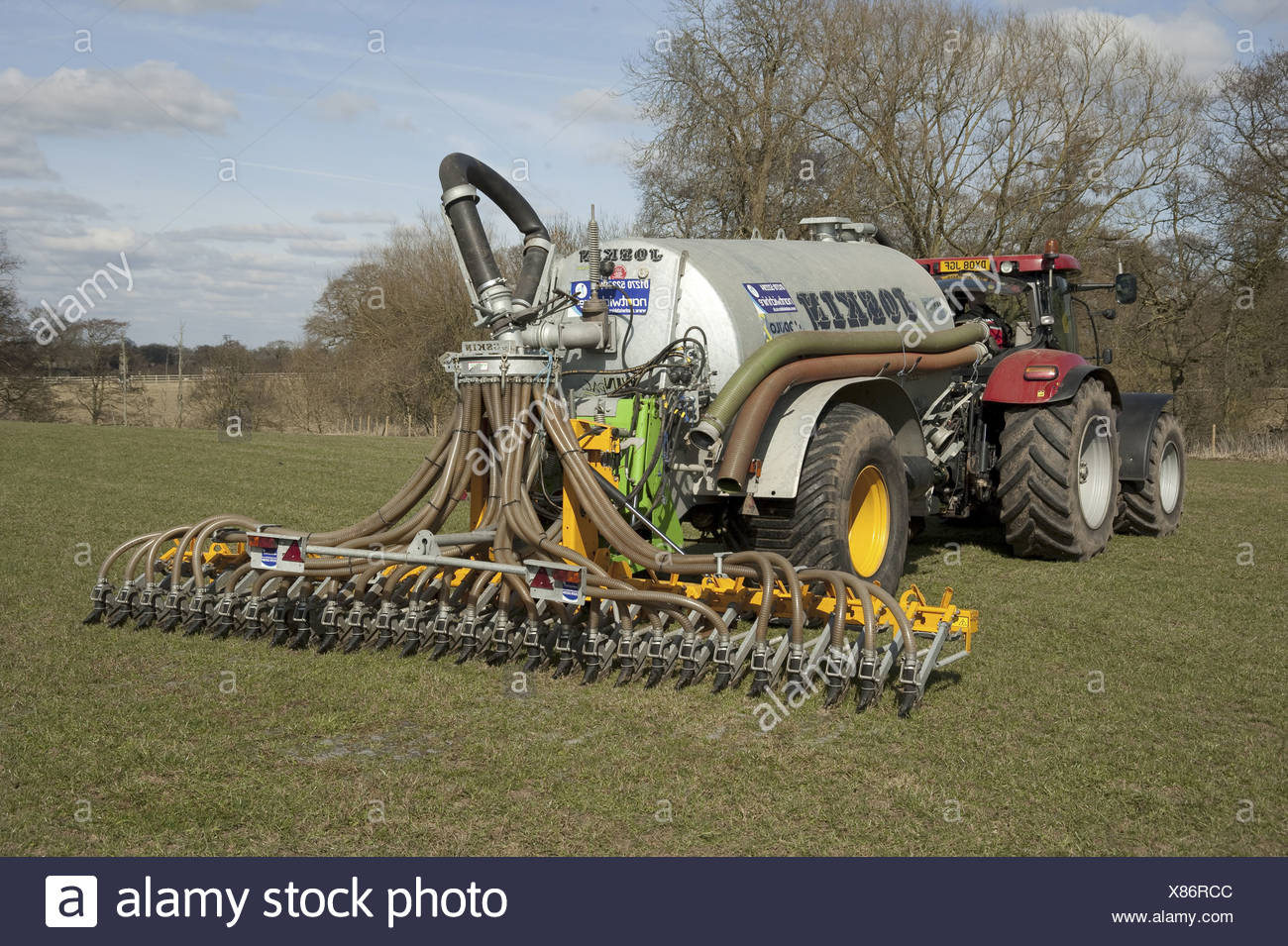 Fertilizer Injector Muck Slurry Farm High Resolution Stock Photography ...