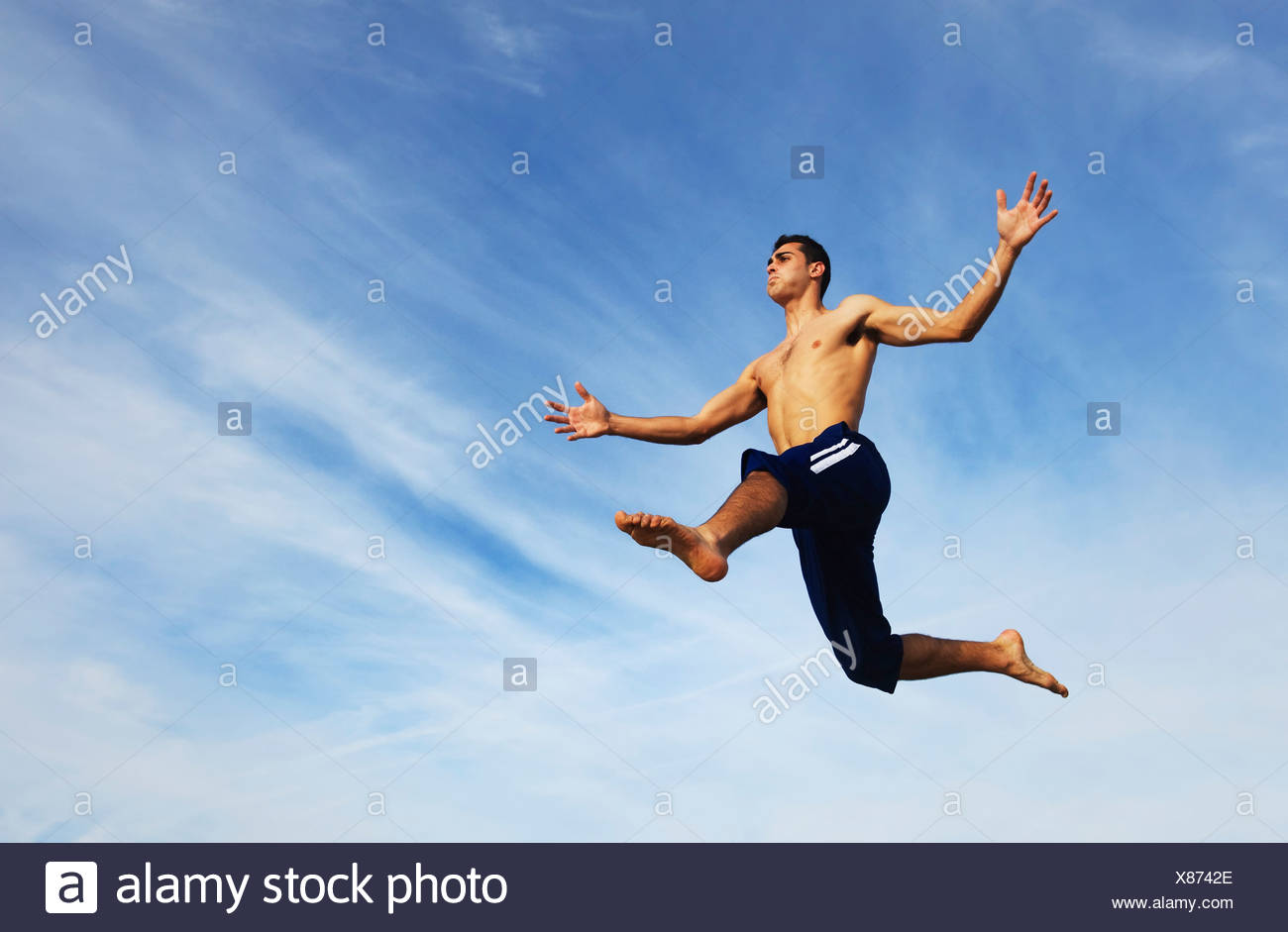 Leap Into Air Stock Photos & Leap Into Air Stock Images - Alamy