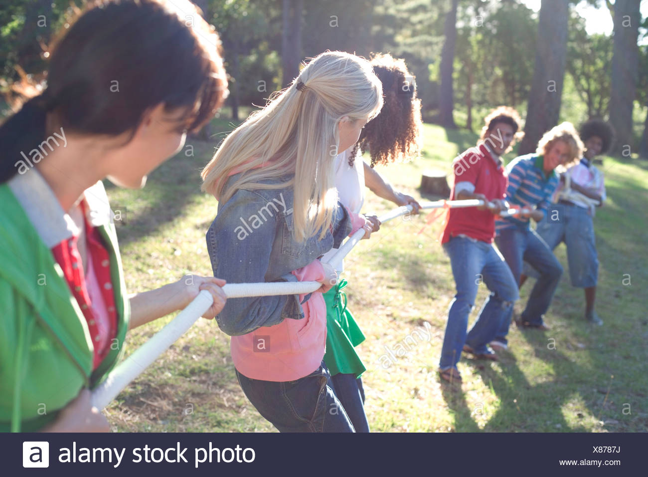 Female Holding Rope High Resolution Stock Photography and Images - Alamy