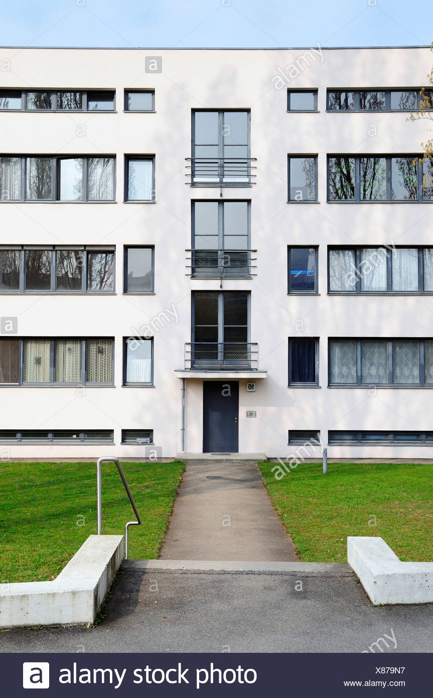 Weissenhof Housing Estate Stuttgart High Resolution Stock Photography ...