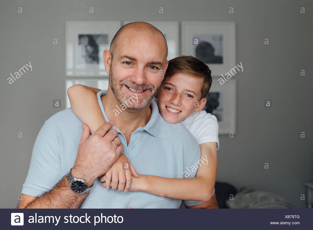 Bald Family High Resolution Stock Photography and Images - Alamy