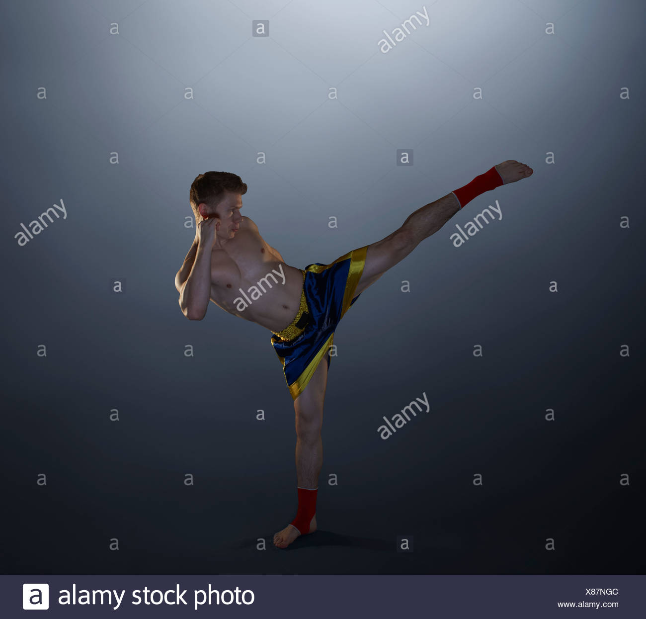 Leg Kick Stock Photos & Leg Kick Stock Images - Alamy