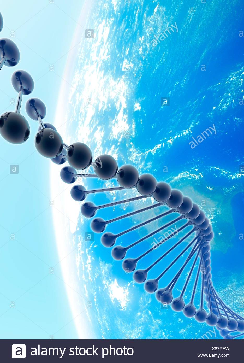 Dna And Earth High Resolution Stock Photography and Images - Alamy
