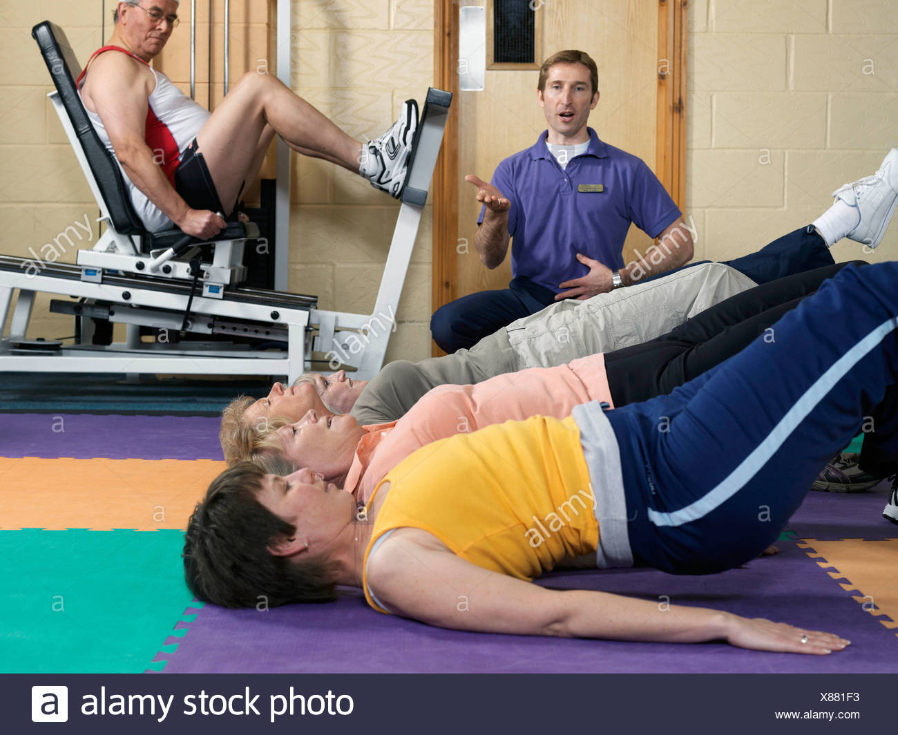 Gym Instructor High Resolution Stock Photography and Images - Alamy