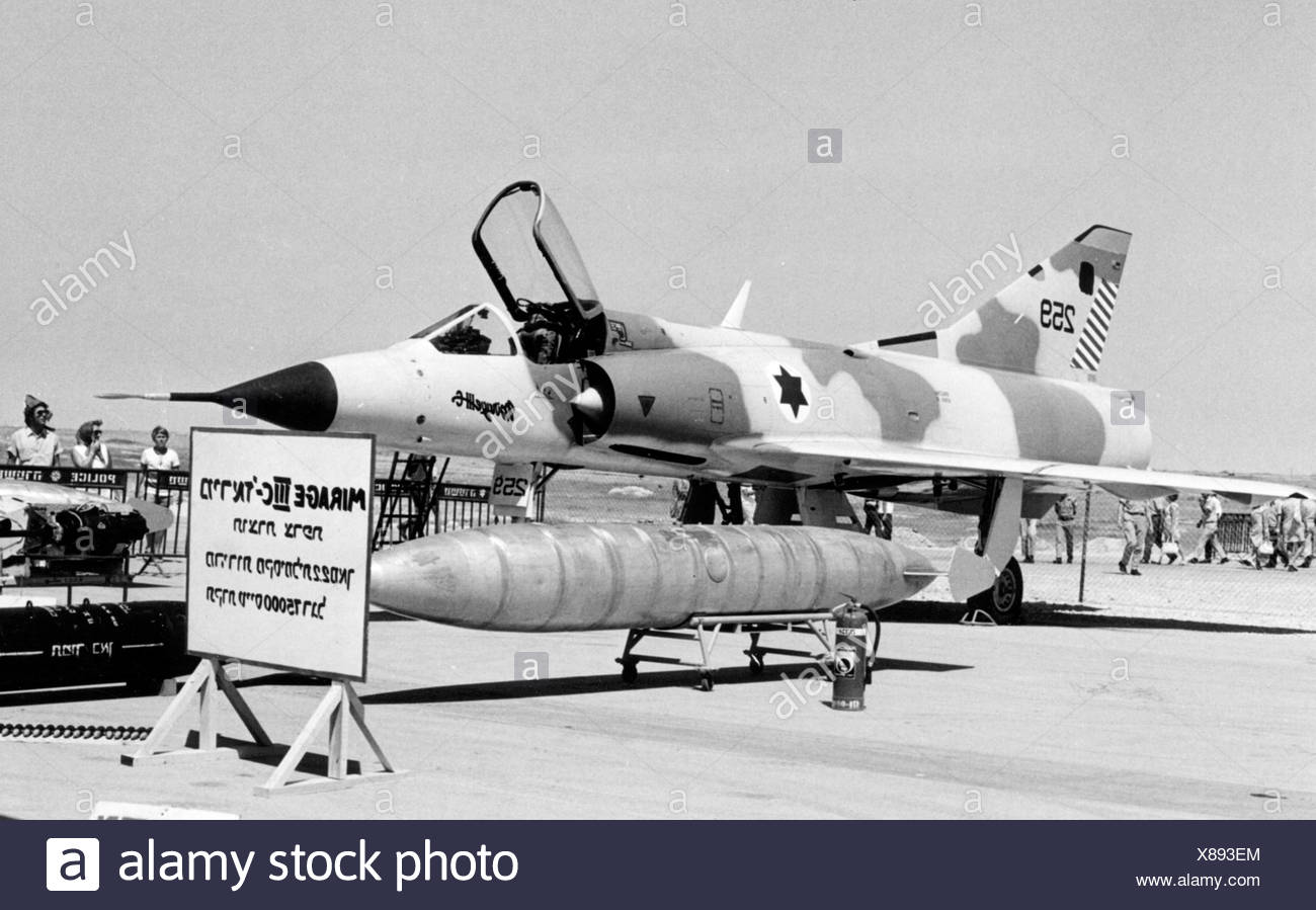 Israeli Air Force Dassault Mirage Iiicj High Resolution Stock ...