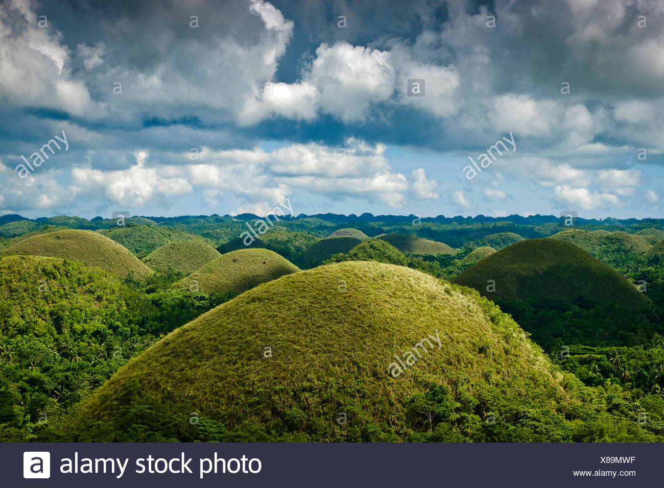 Philippines Bohol Chocolate Hills High Resolution Stock Photography and ...