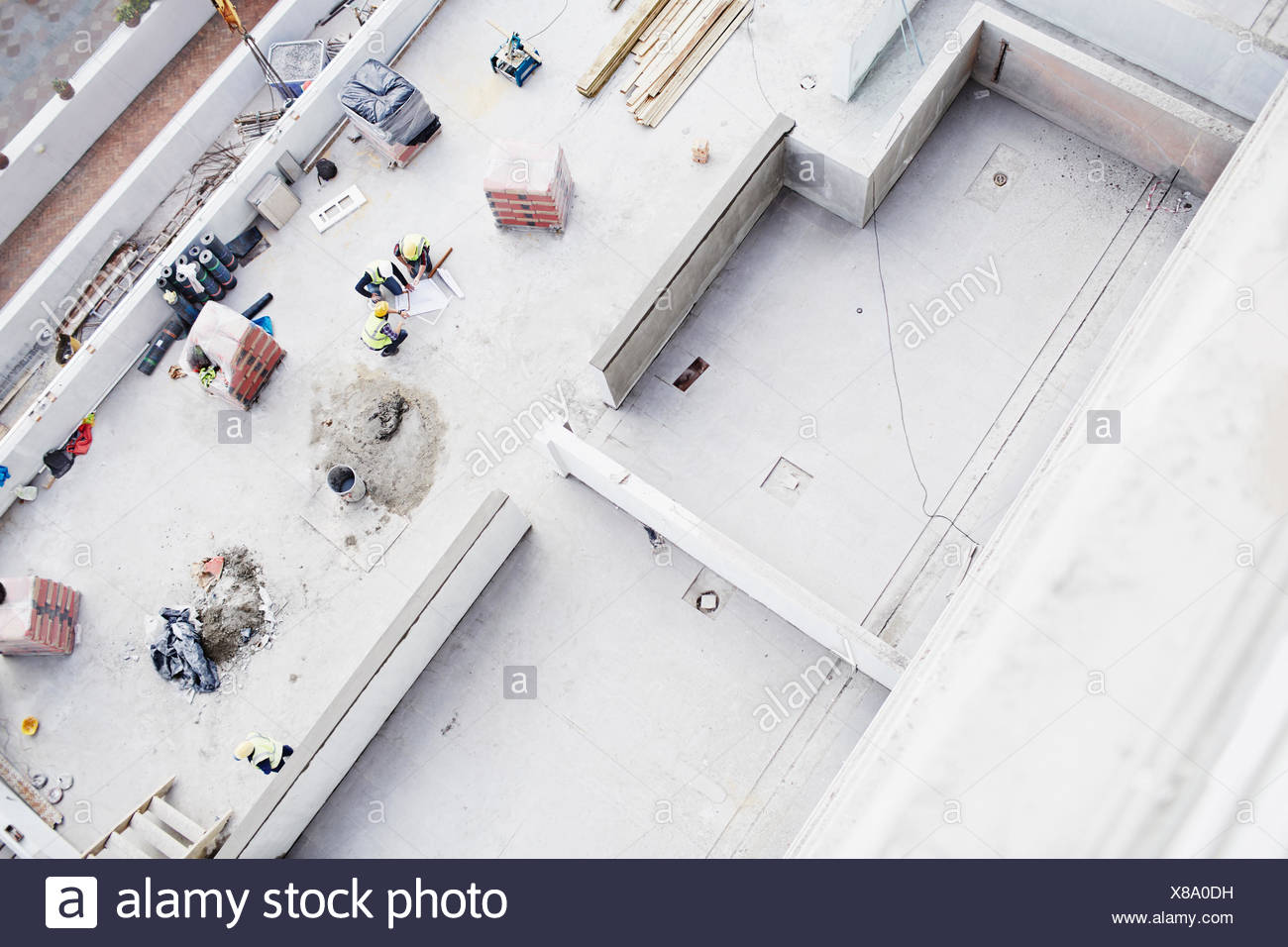 Worker Overhead View High Resolution Stock Photography and Images - Alamy