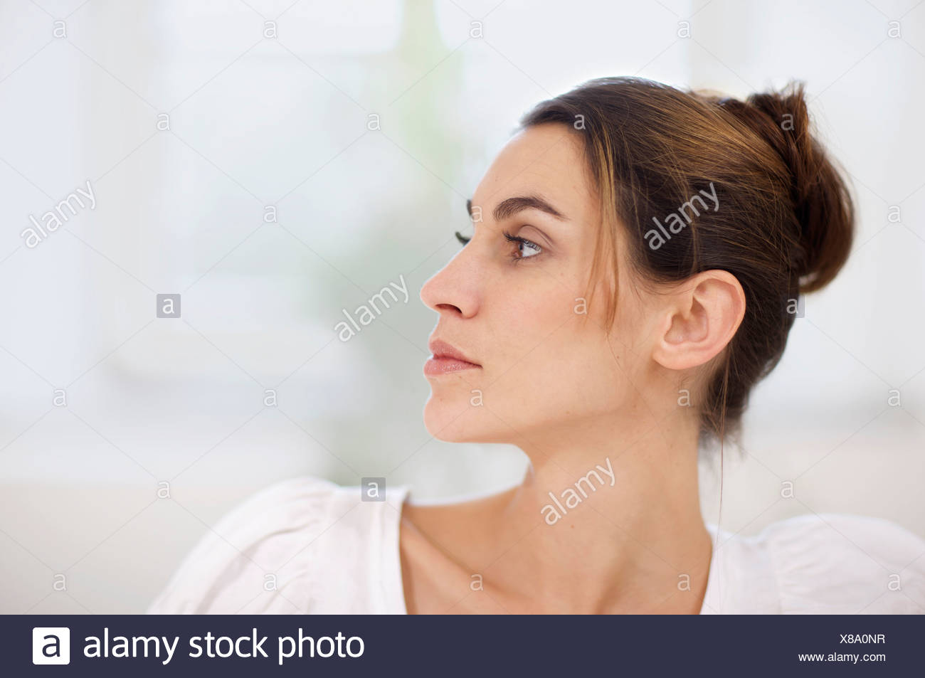 Woman Considering Serious High Resolution Stock Photography and Images ...