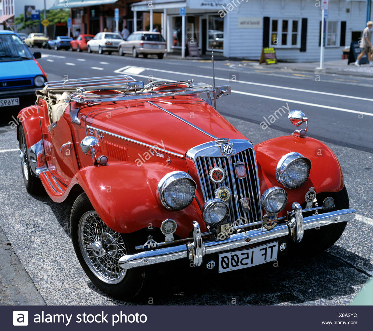 Vintage Mg Cars High Resolution Stock Photography and Images - Alamy